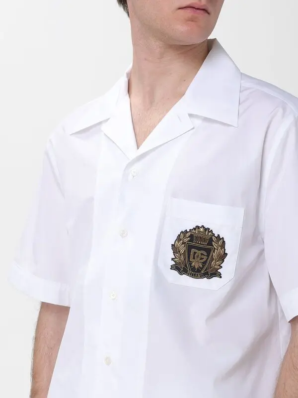 Dolce & Gabbana Casual Cotton Shirt - White