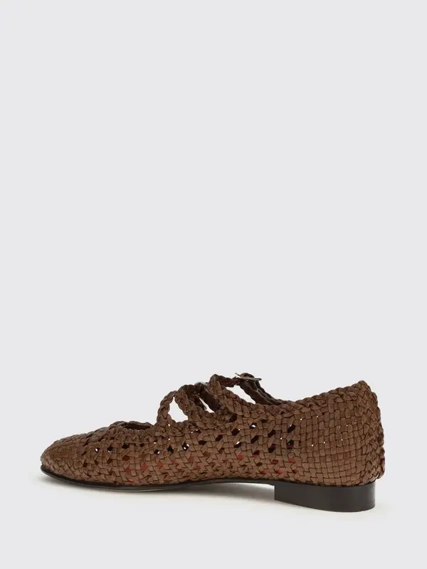 CAREL Woven Leather Ballerinas