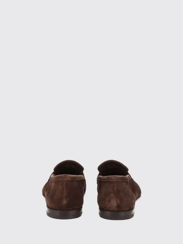 Premiata Suede Penny Loafers With Leather Sole