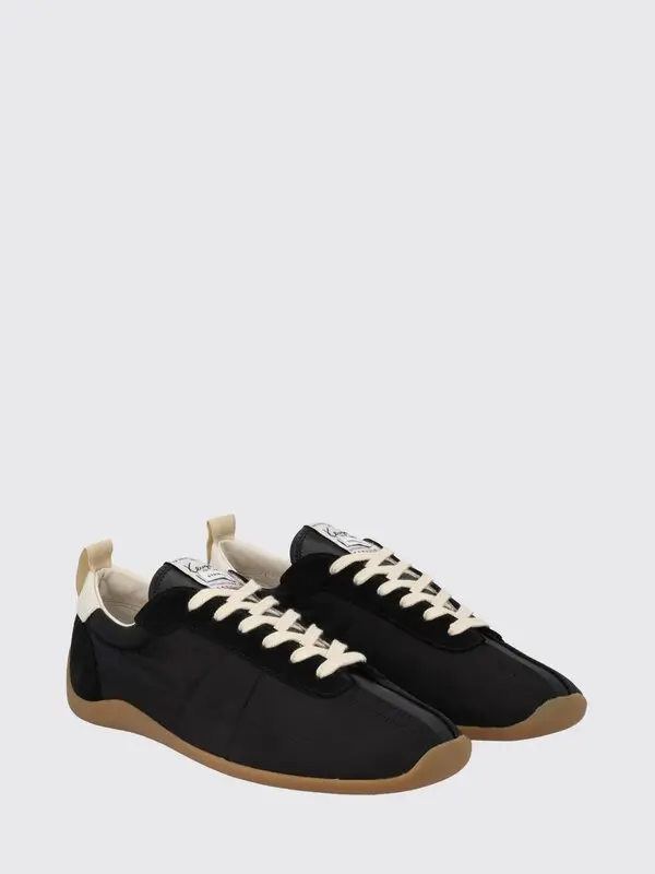 Kenzo Striker Bi Nylon Lace-up Sneakers With Round Toe - Black