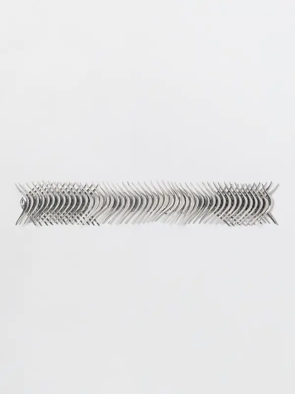 Benedetta Bruzziches Metallic Belt - Silver