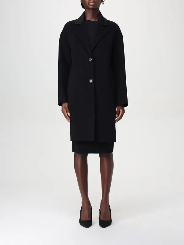 Pinko Single Breasted Notched Lapel Coat