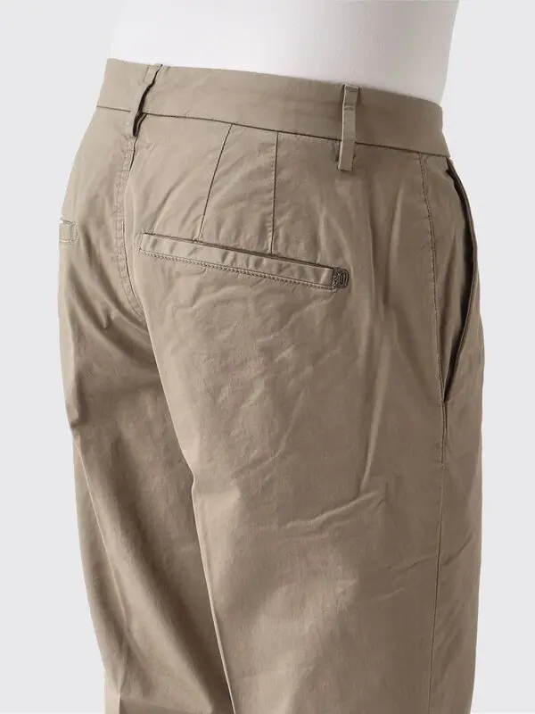 DONDUP Stretch Cotton Chino Trousers - Grey