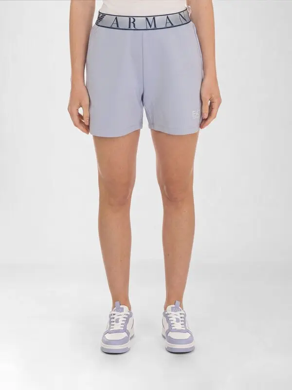 EA7 Jersey Shorts - Sky Blue