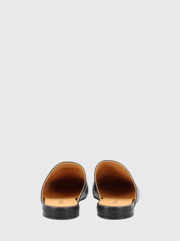 Premiata Smooth Calf Leather Mules With Rounded Toe And Open Heel