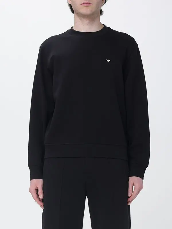 Emporio Armani Crewneck Sweatshirt - Black