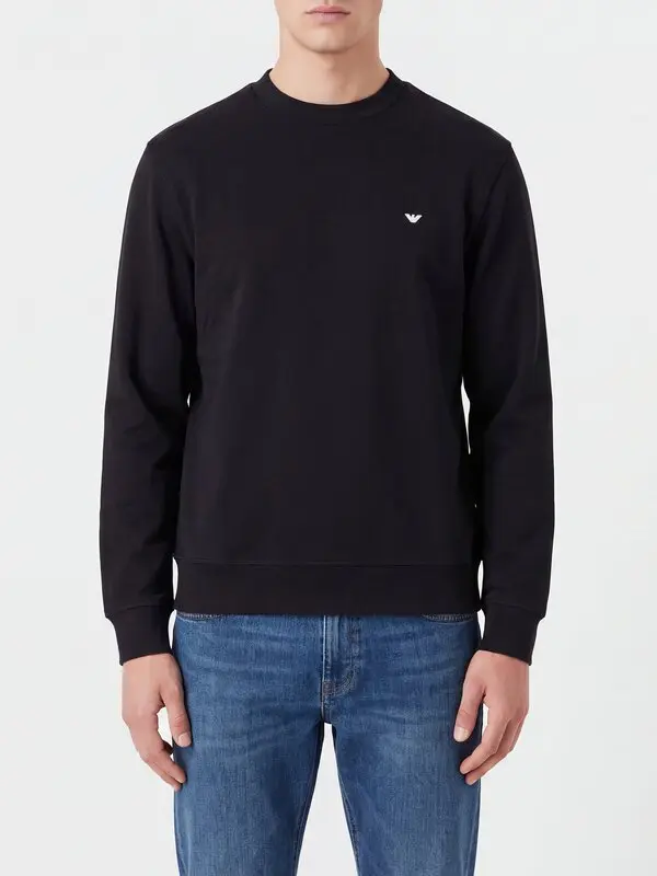 Emporio Armani Crewneck Sweatshirt - Black