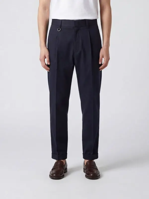 PAOLO PECORA Trousers - Black