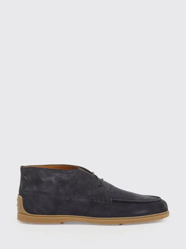 TOD'S Suede Desert Boots - Blue