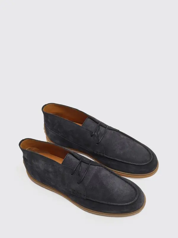 TOD'S Suede Desert Boots - Blue