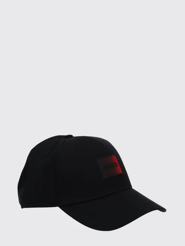 Hugo Cotton Baseball Cap With Visor And Embroidered Logo