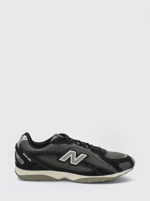 NEW BALANCE 204l Sneakers In Suede And Mesh - Grey