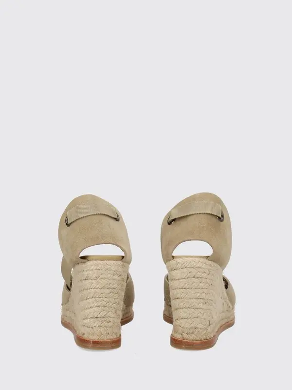 CastaÑer Camila High Wedge Espadrilles With Ankle Ties