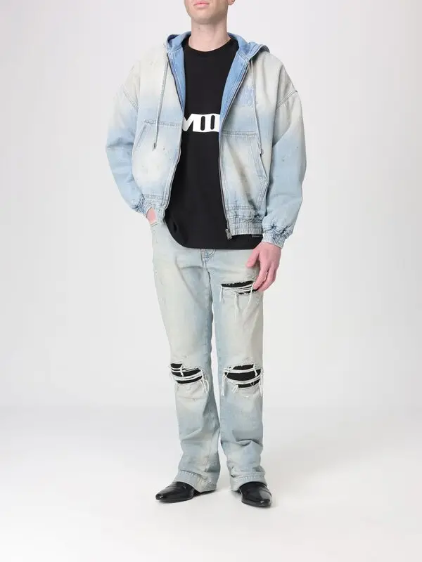 Amiri Distressed Light Wash Jeans