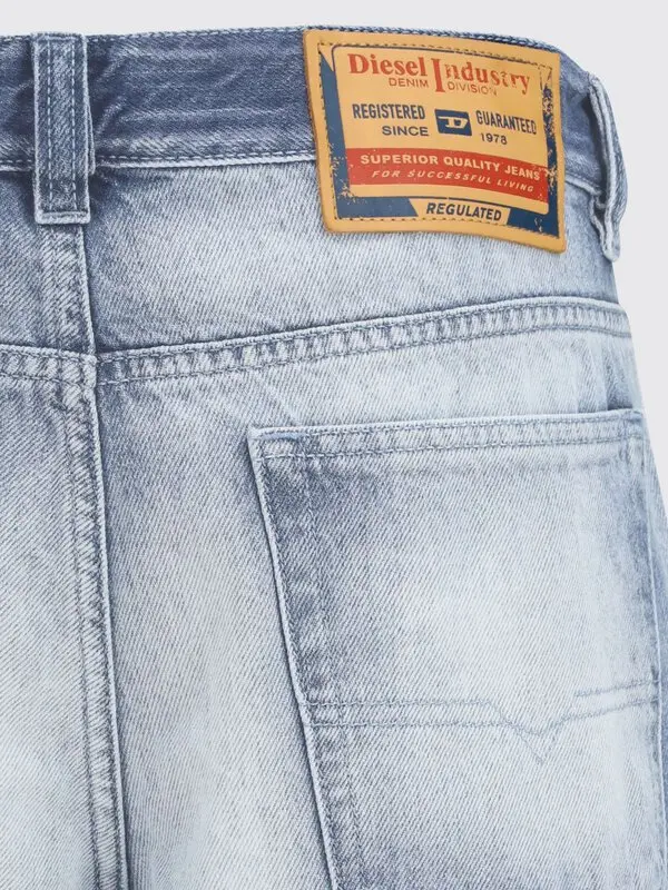 DIESEL® D-macro Cotton Denim Jeans