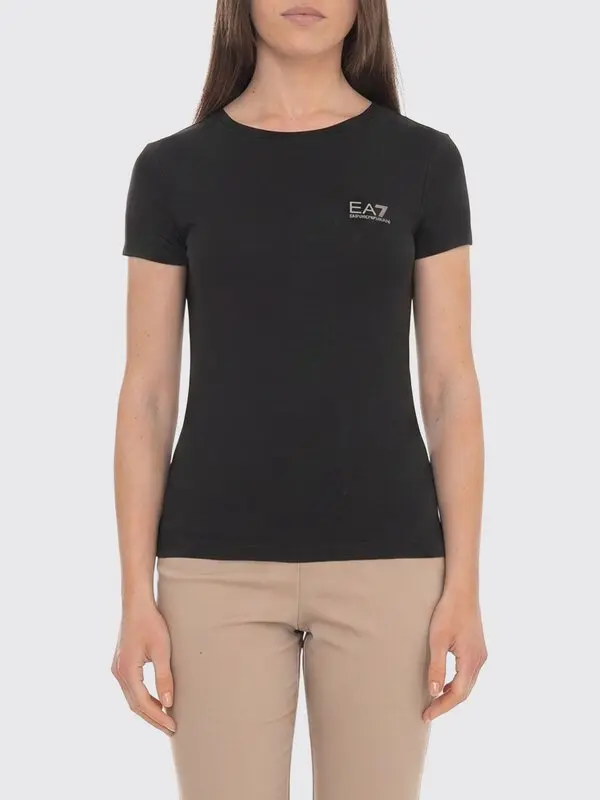 EA7 Technical Fabric T-shirt - Black