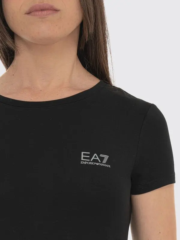 EA7 Technical Fabric T-shirt - Black