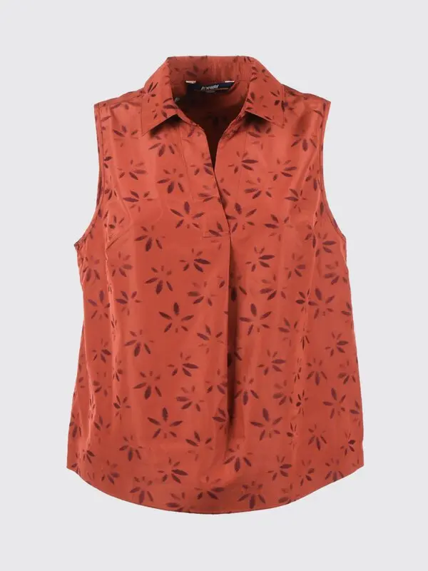 K-WAY Floral Cotton Blend Blouse