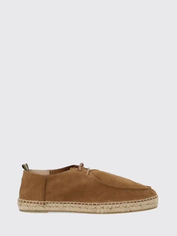 CastaÑer Ned Two-tone Suede Cowhide Lace-up Espadrilles
