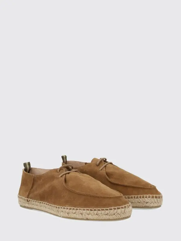 CastaÑer Ned Two-tone Suede Cowhide Lace-up Espadrilles
