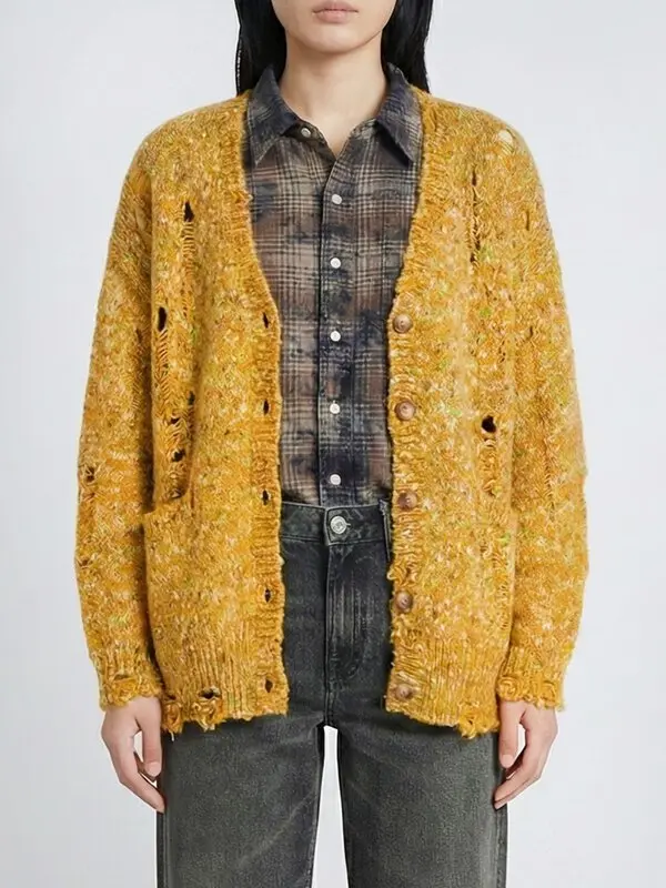 R13 Alpaca Wool Blend Cardigan
