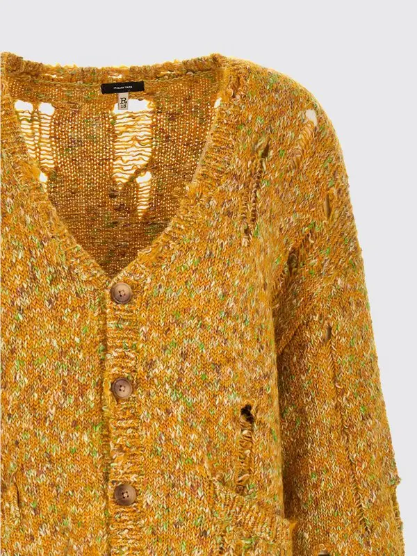 R13 Alpaca Wool Blend Cardigan