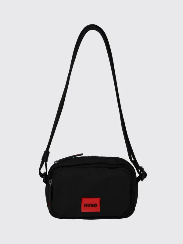 Hugo Ethon 3.0 Recycled Nylon Crossbody Bag With Logo Patch