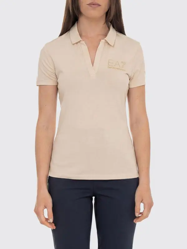 EA7 Polo Shirt - Beige