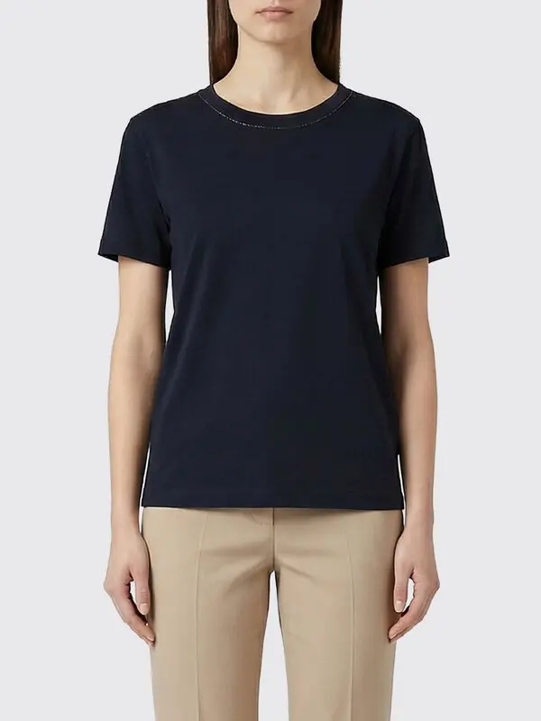 Fabiana Filippi Crewneck T-shirt - Blue