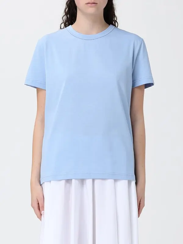 Fabiana Filippi Crewneck T-shirt - Gnawed Blue