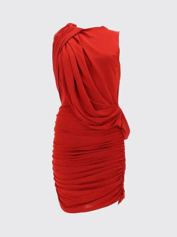 Magda Butrym Draped Viscose Mini Dress