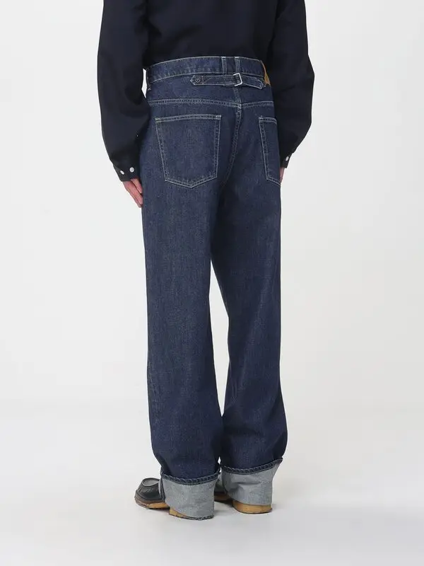 Marni Cotton Denim Wide Leg Jeans