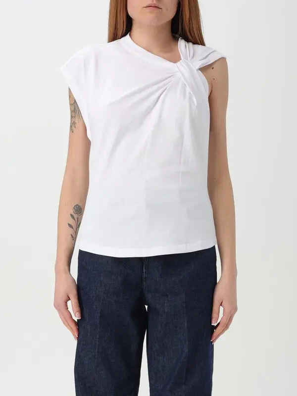 Isabel Marant Étoile Cap Sleeve T-shirt - White
