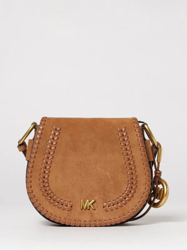 Michael Kors Josie Suede Bag With Whipstitch Details