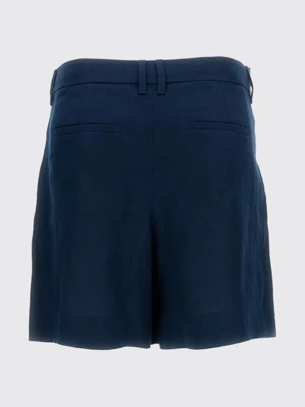 Max Mara Linen Chino Shorts - Blue