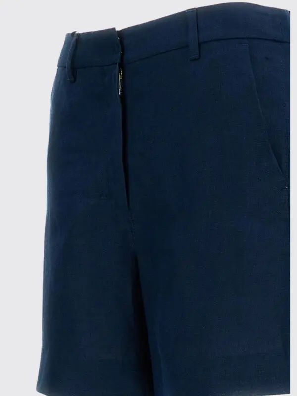Max Mara Linen Chino Shorts - Blue