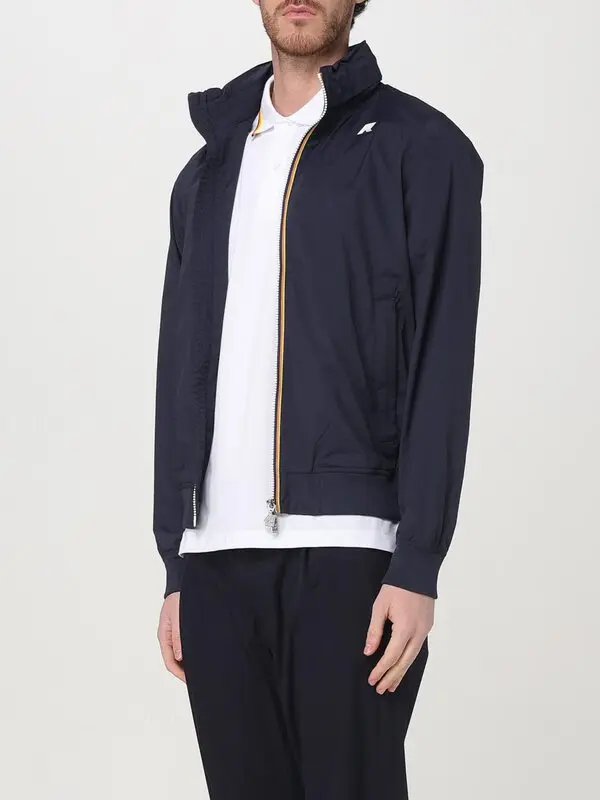 K-WAY Amaury Stretch Nylon Jersey Jacket - Blue
