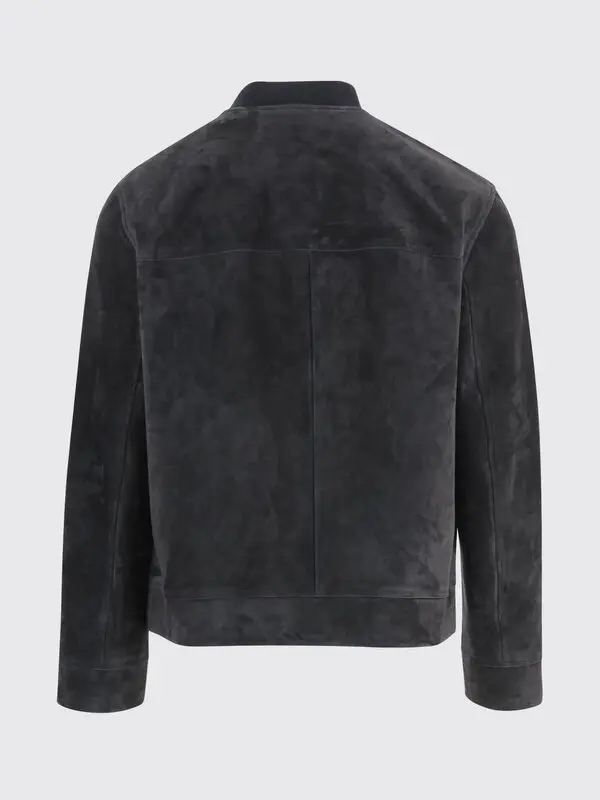 YVES SALOMON Suede Bomber Jacket