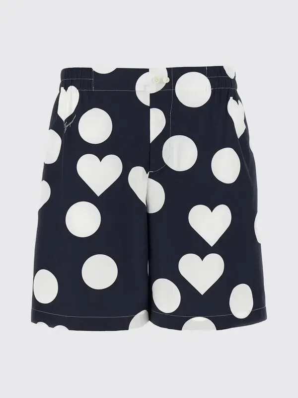 Jacquemus Printed Cotton Shorts