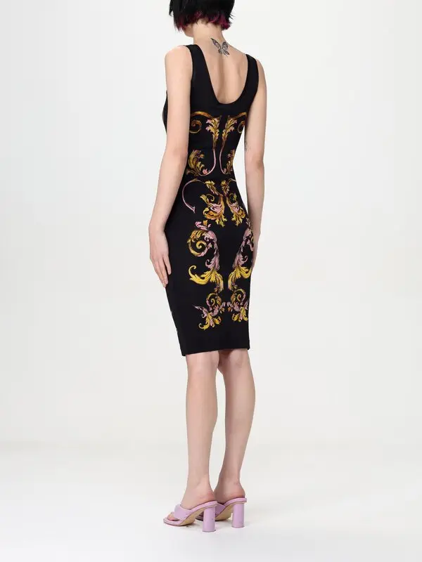 Versace Printed Dress