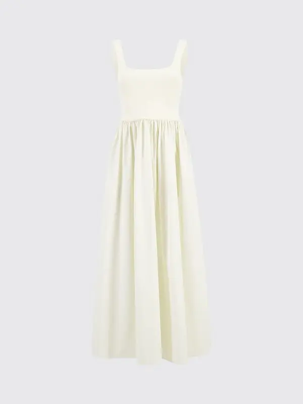 Matteau Square Neck Maxi Dress - Beige