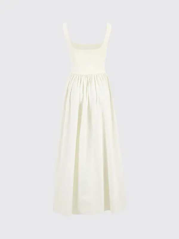 Matteau Square Neck Maxi Dress - Beige