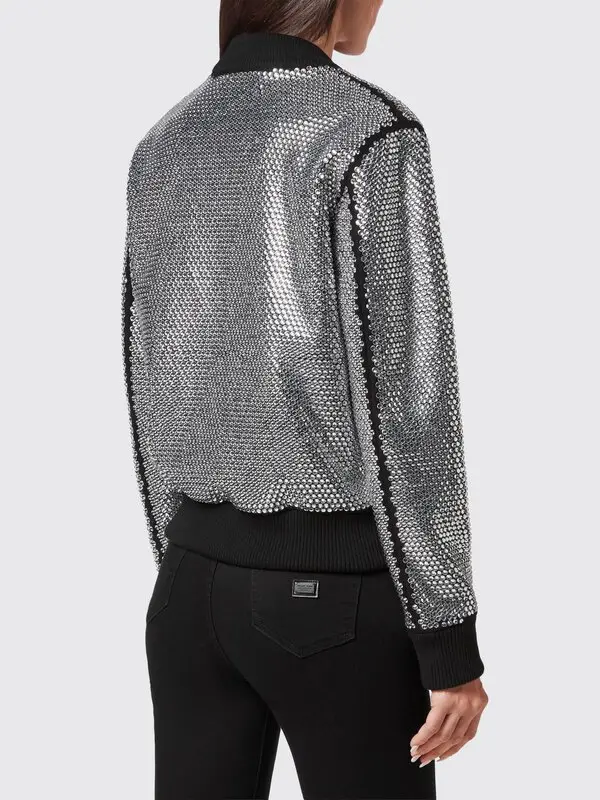 Philipp Plein Embellished Bomber Jacket