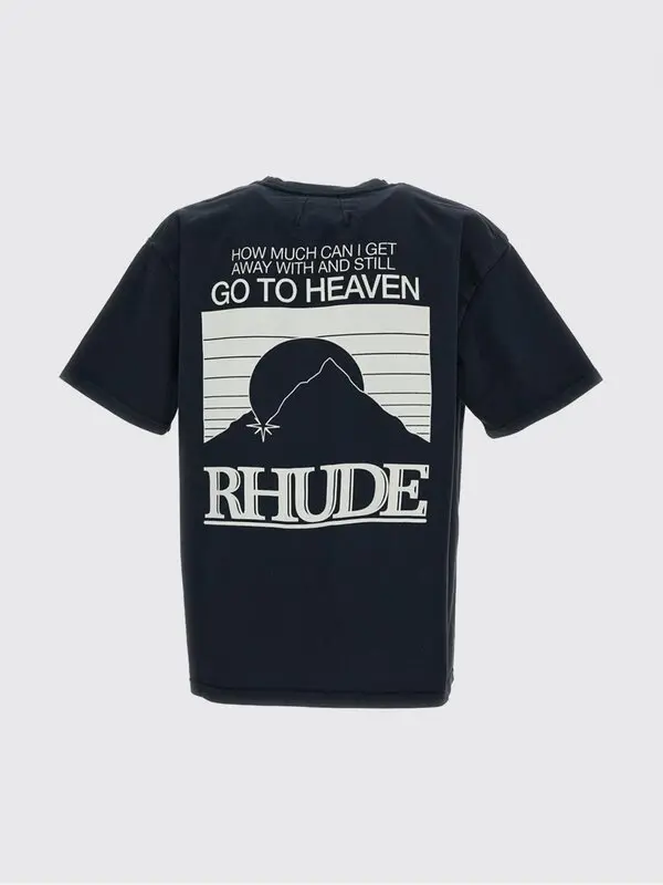 Rhude T-shirt Colour - Black