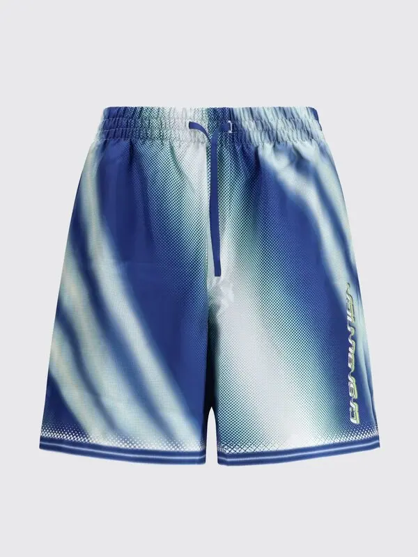 Casablanca Abstract Print Silk Twill Jogging Shorts