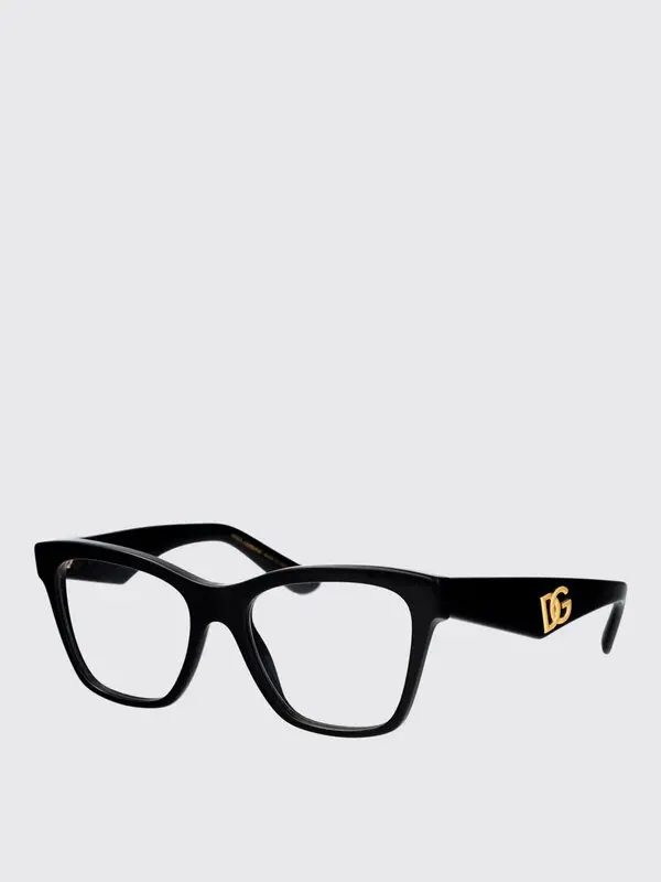 Dolce & Gabbana Dg Logo Eyeglasses - Black