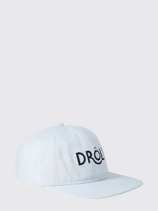 Drole De Monsieur Cotton Baseball Cap With Embroidered Logo