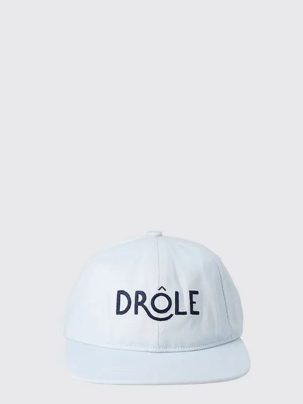 Drole De Monsieur Cotton Baseball Cap With Embroidered Logo