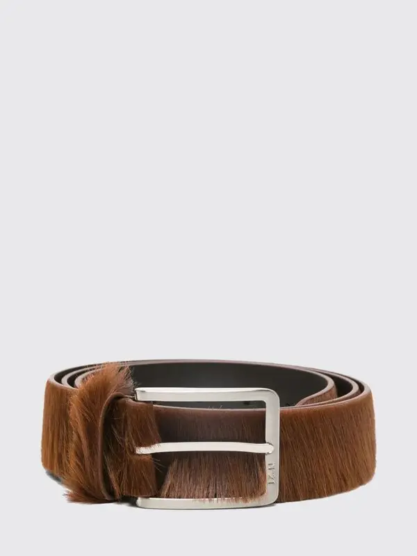 N° 21 Pony Hair Belt - Brown