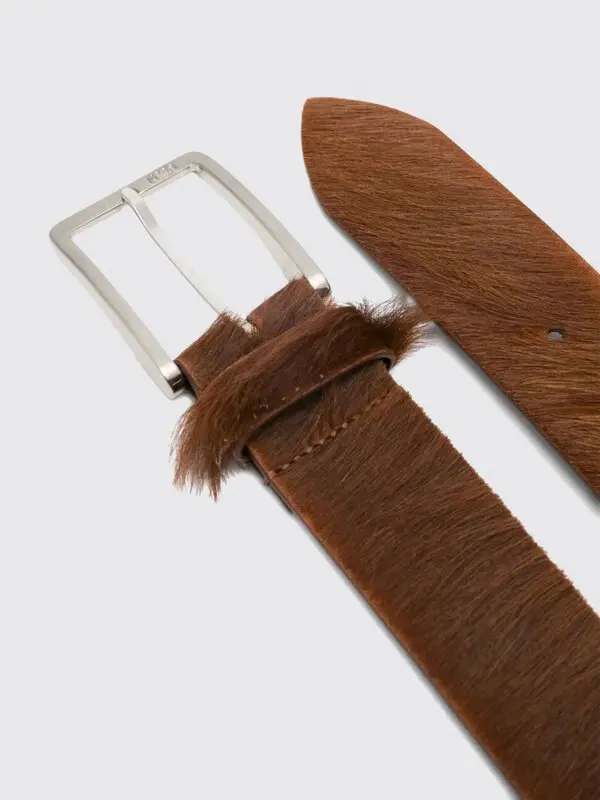 N° 21 Pony Hair Belt - Brown